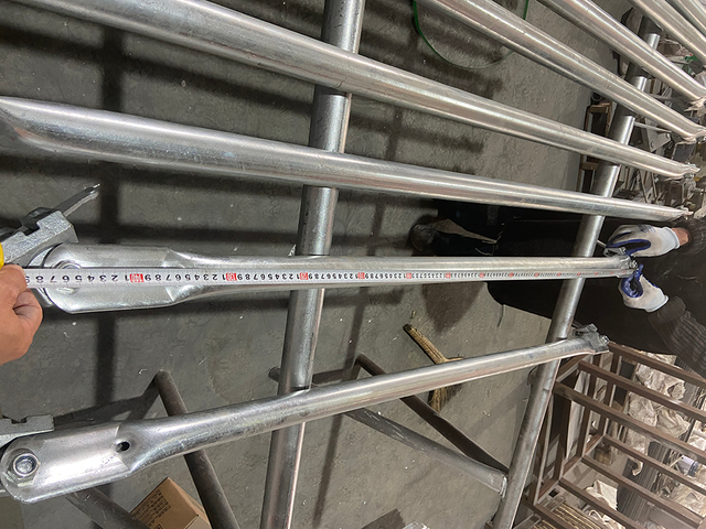 Ringlock Scaffolding Diagonal Brace - EK Scaffolding
