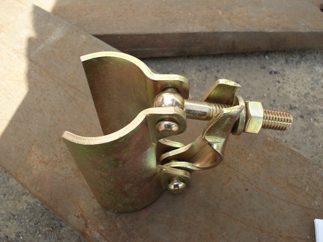 Scaffolding Pressed Hoarding Coupler Plating Zince Color Scaffold Clamp ...