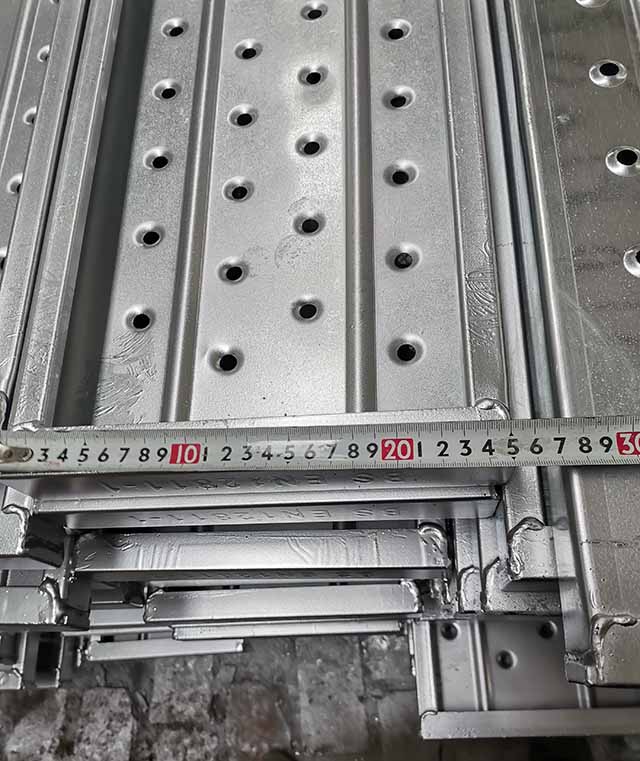210*45mm Galvanized Steel Plank for Construction from China ...