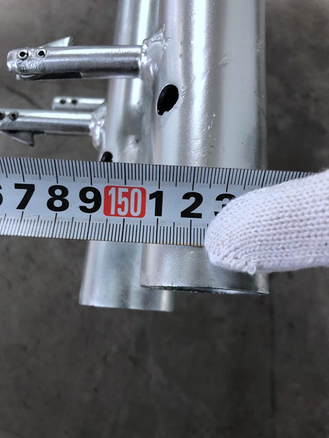 Hot Dip Galvanized HDG Spring Rivet Frame Scaffolding from China ...