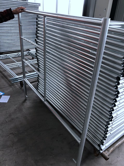 Hot Dip Galvanized HDG Spring Rivet Frame Scaffolding from China ...