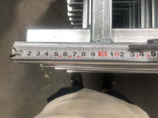 HDG Scaffolding Straight Steel Monkey Ladder with Hook from China ...