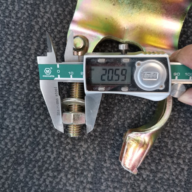 Pressed Scaffolding Putlog Coupler BS1139 Zinc Plated Single Clamp from ...